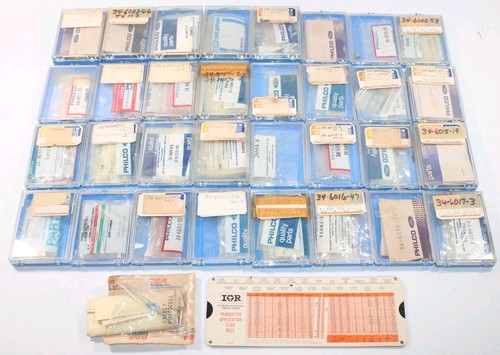 Large Lot of Vintage Ford Philco Transistors Diodes Electric Components ...