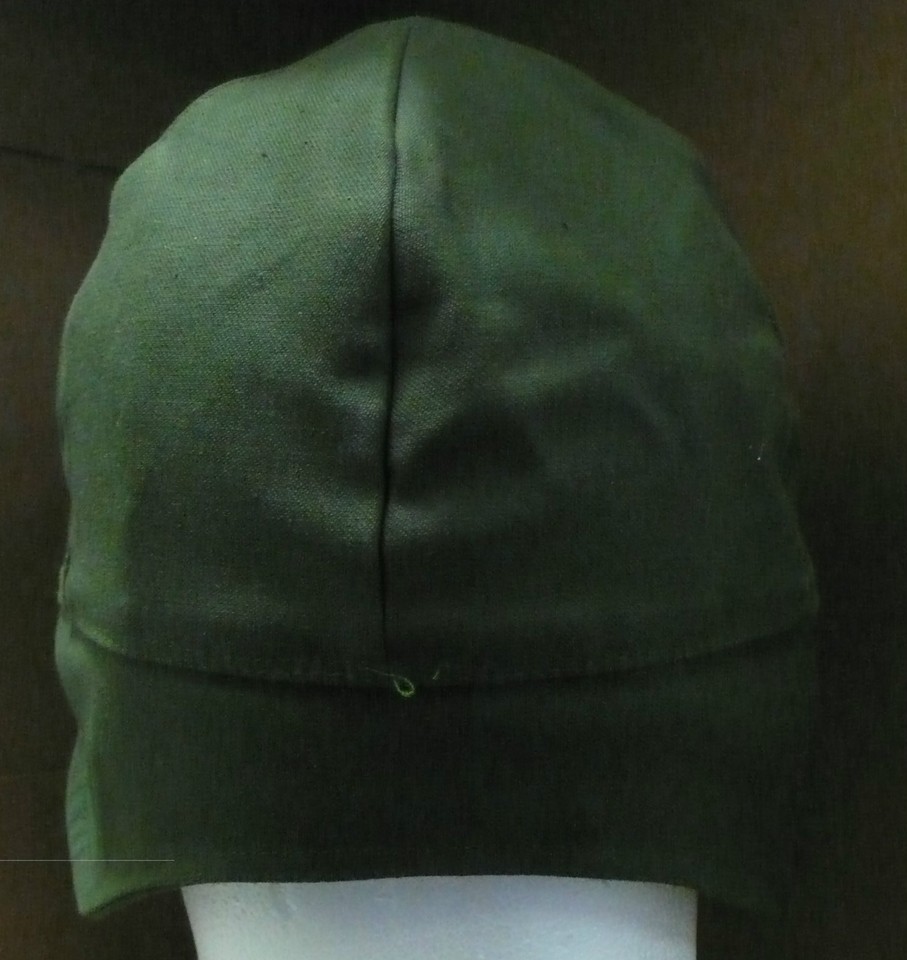 SWEDISH MILITARY M 59 SUMMER FIELD CAP HAT W/ EAR FLAPS POLY/COTTON ...