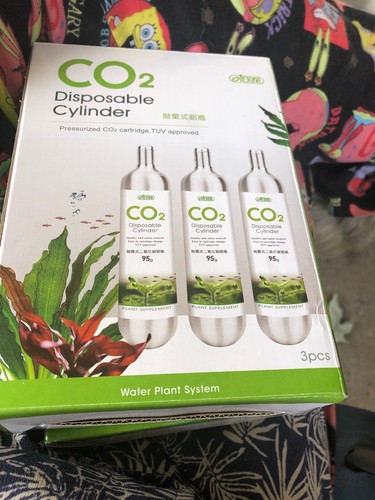 ISTA Disposable Cylinder Co2 Cartridge 95g Supply for Planted Aquarium ...