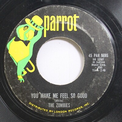 Rock 45 The Zombies - You Make Me Feel So Good / She'S Not There On ...