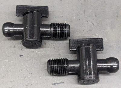 2 Cedarberg Snap-Loc Shut-off Valve 1/4" Male Snap-Loc to Male 1/4 NPT ...