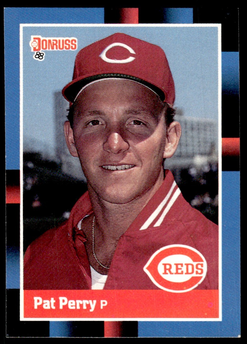 1988 Donruss Baseball Card Pat Perry Cincinnati Reds #626 | eBay