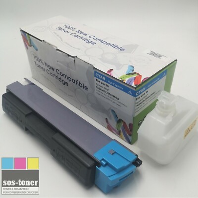 Toner Cyan für Kyocera-Mita TASKalfa 265ci, 266ci, kompatibel zu TK ...