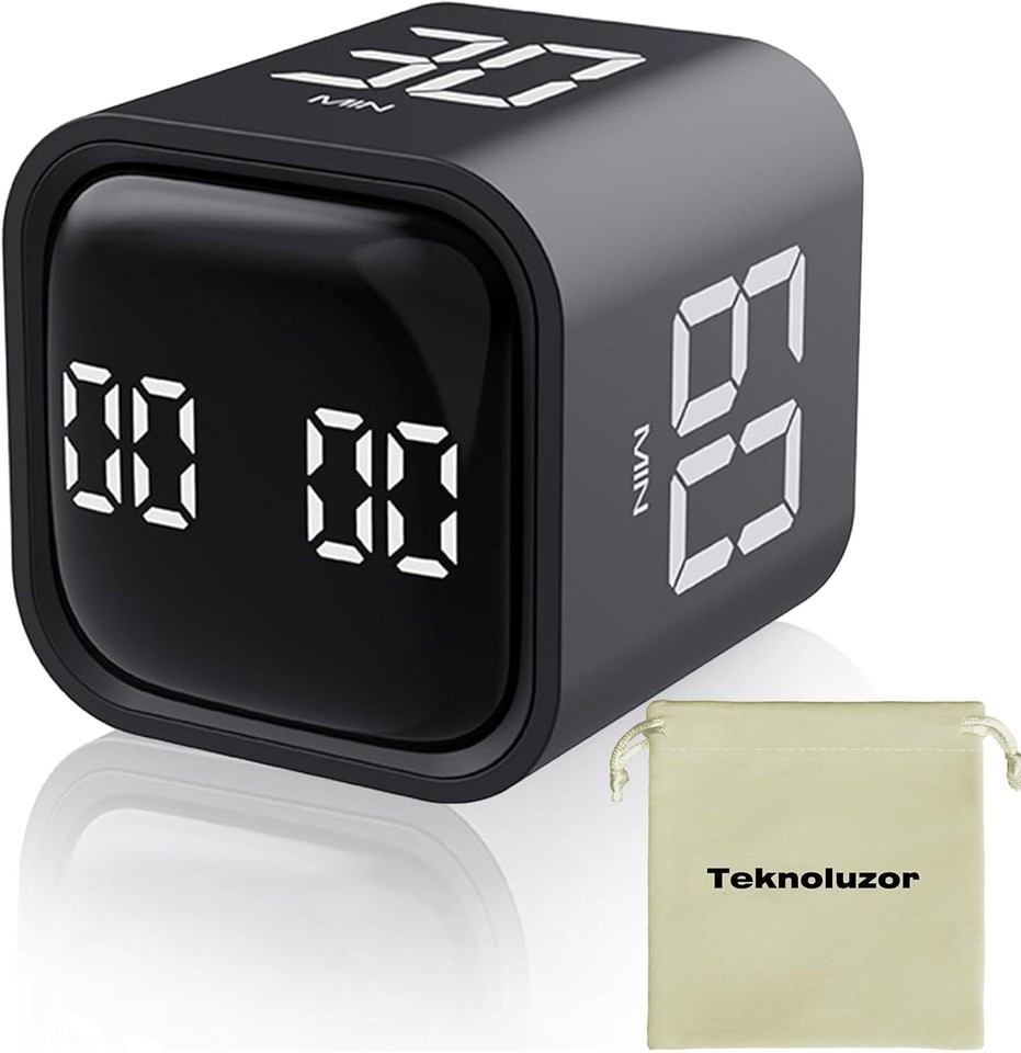Digital Cube Pomodoro Timer Productivity Timer kitchen Timer Desk Timer ...