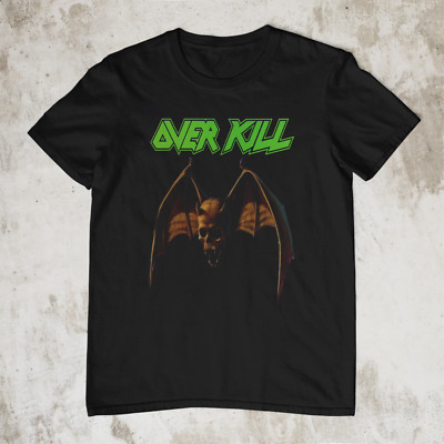New Popular Overkill Band Unisex Black T-Shirt All Size S To 2345XL ...