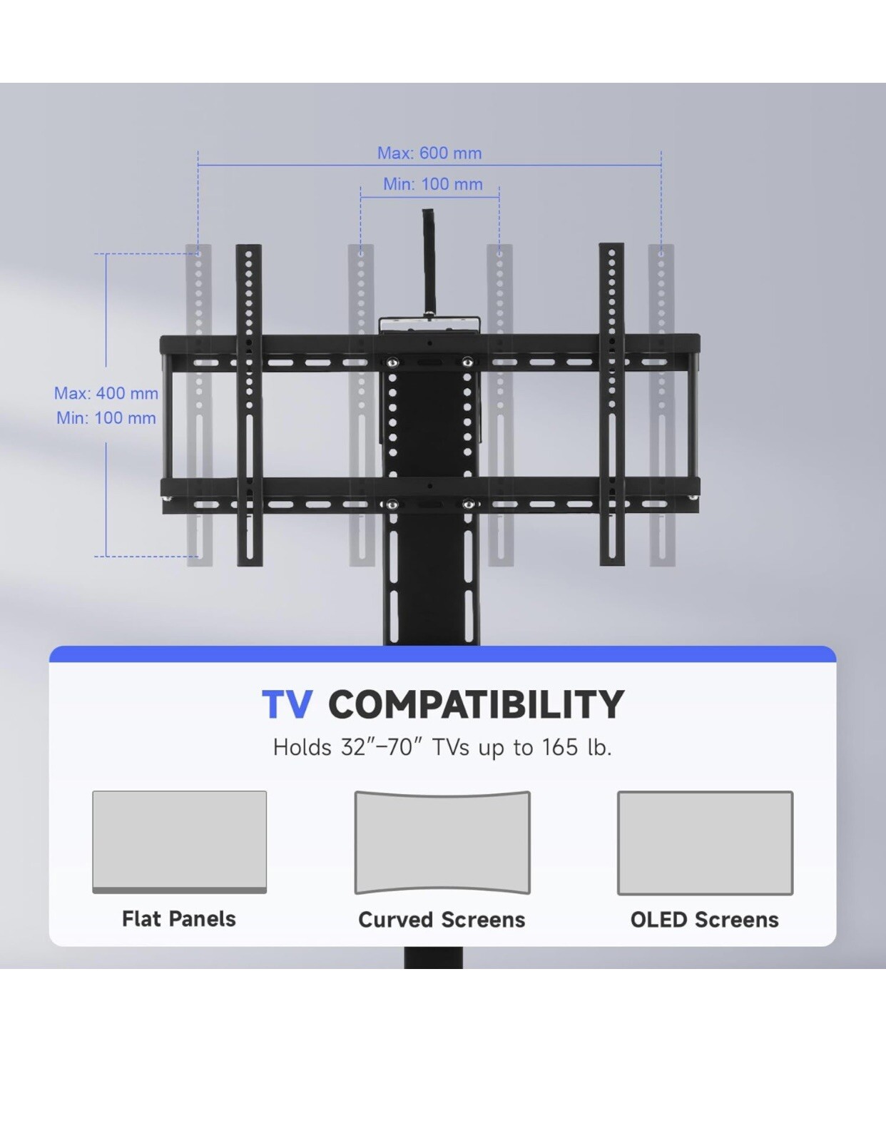 CO-Z Motorized TV Lift for 32" to 70" TVs up to 165lb 600x400 VESA | eBay