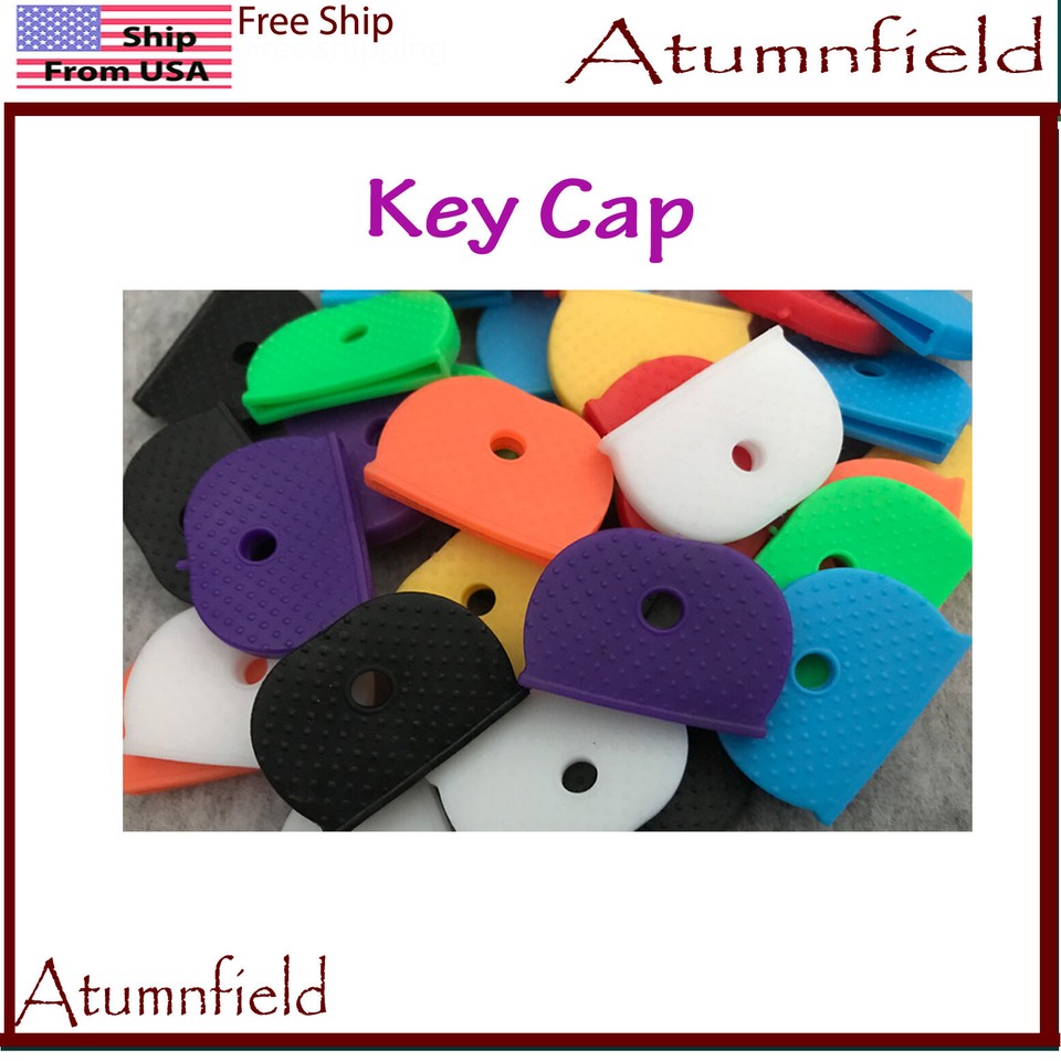 Key Cap ring Rubber Key Identifier Cover, Color Coded Key ID Tags | eBay