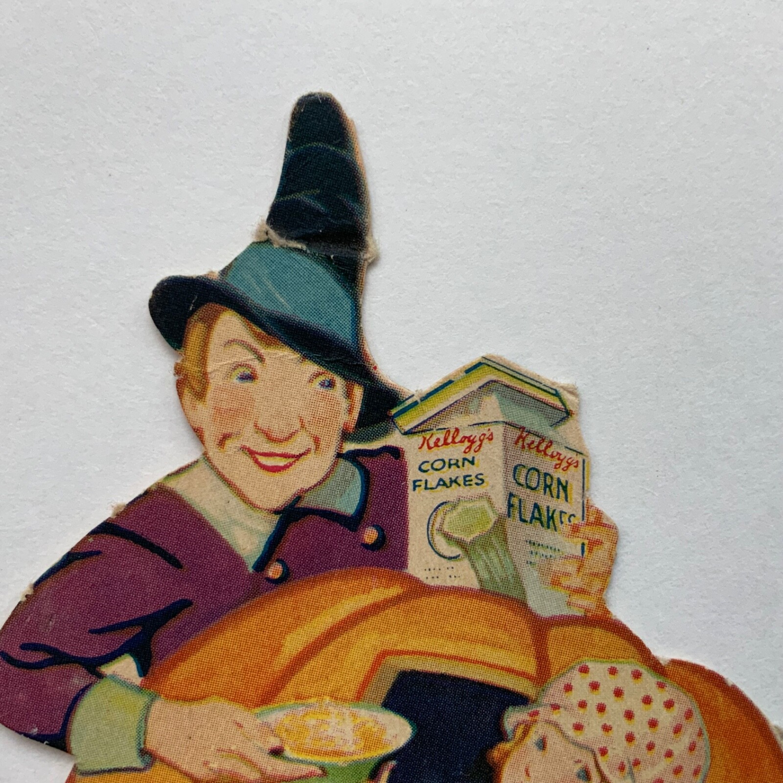 6 Vtg Valentines Day Cards 1930s Kelloggs Corn Flakes Box Cutouts ...