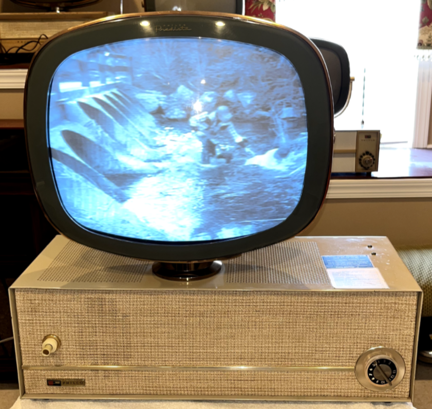 PHILCO PREDICTA TV 1950'S SCREEN AND SOUND COME ON WHEN PLUGED IN | eBay