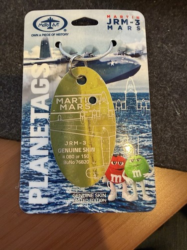Extremely Rare Martian Mars Plane Tag (2 Tone With Rivet) | eBay
