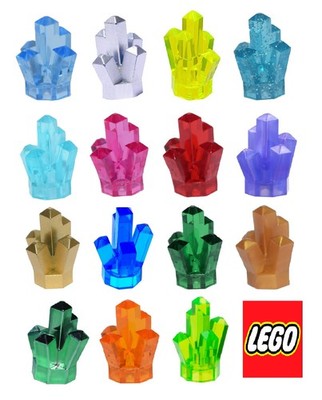 🔥 LEGO Gems Jewels Crystal Rock - PICK YOUR COLORS - Stone Diamond ...