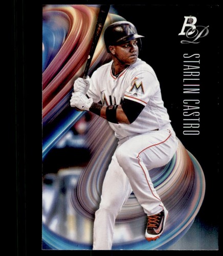 2018 BOWMAN PLATINUM STARLIN CASTRO MIAMI MARLINS #78 | eBay