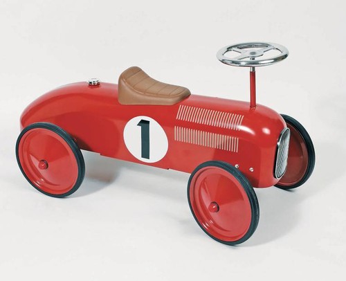 RUTSCHERFAHRZEUG Nr. 1 rot Rutschauto Auto Rutscher Rutscherauto Kinder ...