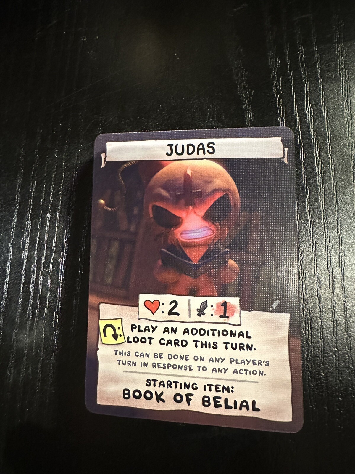 Alt Art Judas | Binding of Isaac Four Souls | Requiem Kickstarter Exclusive | eBay
