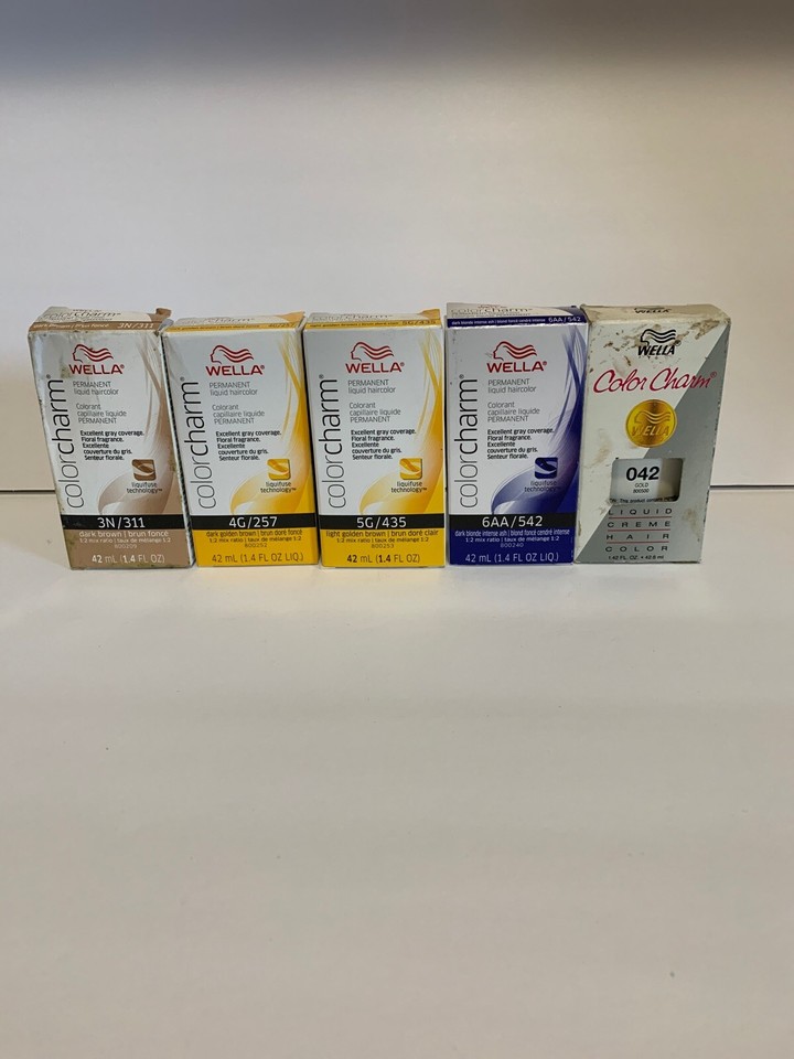 Wella COLOR CHARM Permanent LIQUID Hair Color 1.4oz YOUR CHOICE NPKG ...