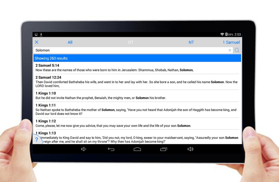 BIBLE TABLET ~ The Complete NEW AMERICAN STANDARD VERSION (NASB) 10 ...