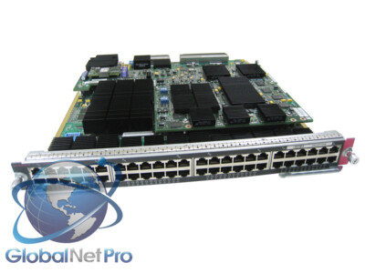 CISCO WS-X6748-GE-TX-3C w/ WS-F6700-DFC3C 48-port GE Mod - LIFETIME ...