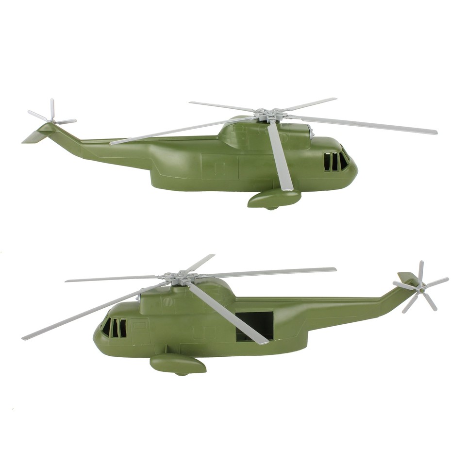 TimMee Processed Plastic SEA KING RESCUE HELICOPTER Playset Tim Mee ...