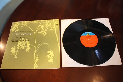 VINYL LP ALBUM PIERRE BOULEZ SCHOENBERG SERENADE OP.24 SDBR 3175 EVEREST | eBay