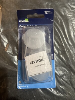Leviton 12777 Pack of 12 Receptacle Outlet Safety Caps | eBay