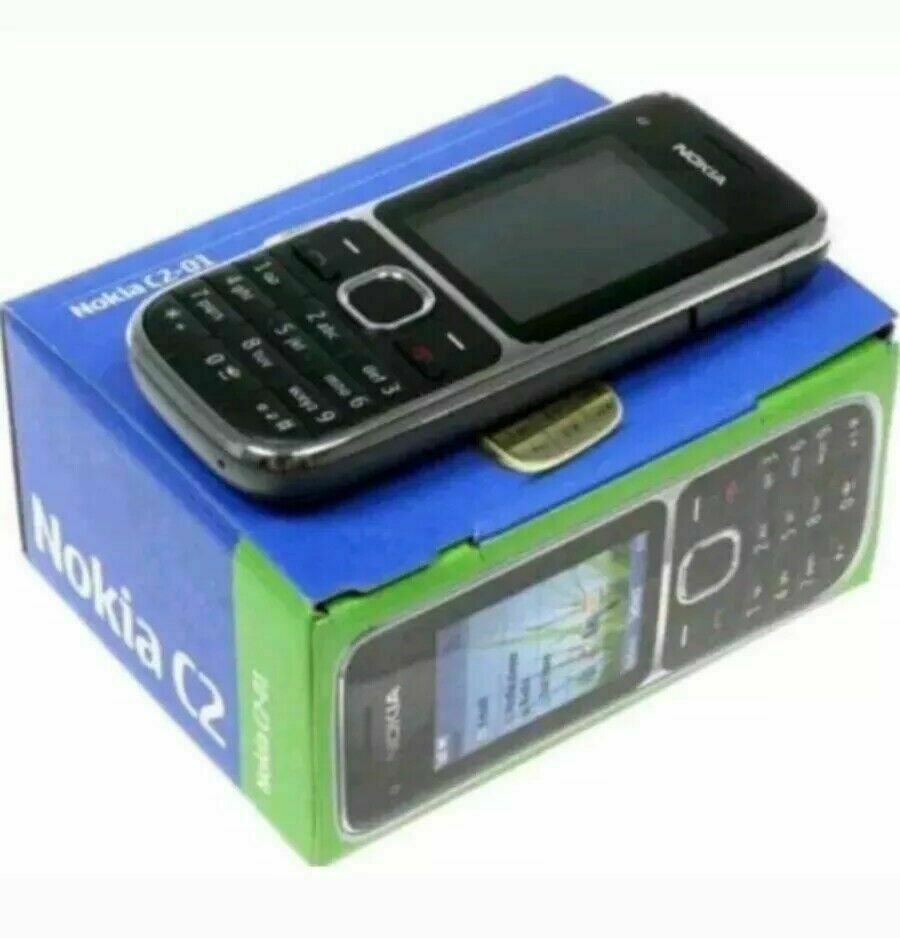 New Nokia C2-01 - Black (Unlocked) Mobile Phone with uk seller warranty ...