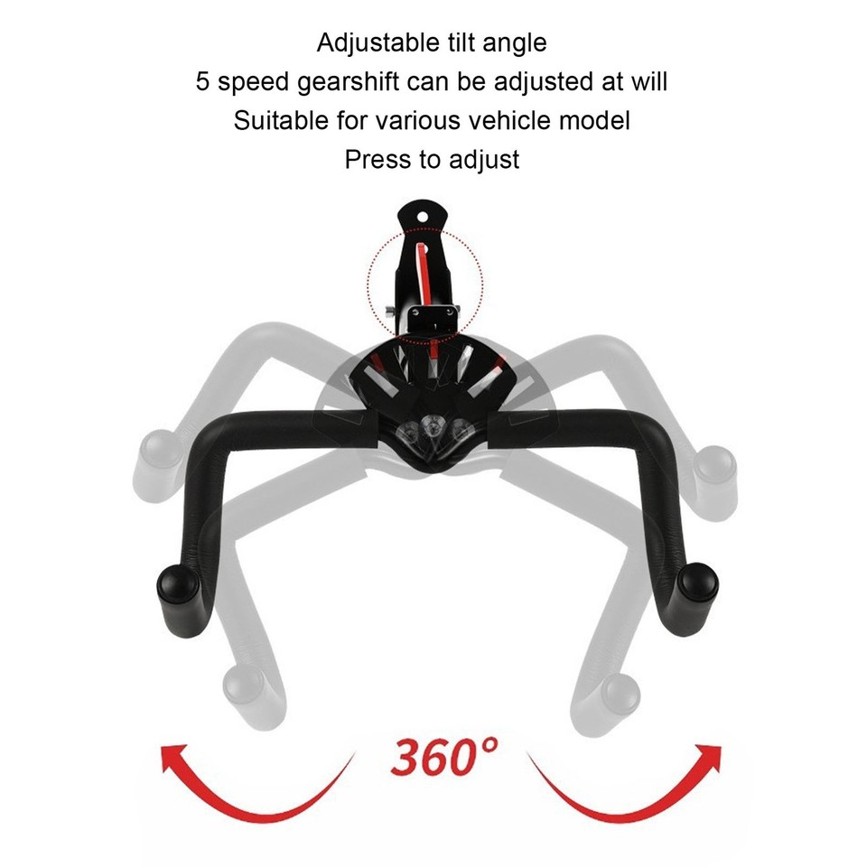 Bike Wall Mount Hanger Horizontal Indoor Storage Rack Garage Home ...