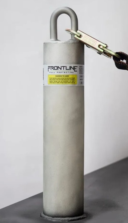 Frontline Fall Protection RW18 Stainless Steel Weld On 18 Inch ...