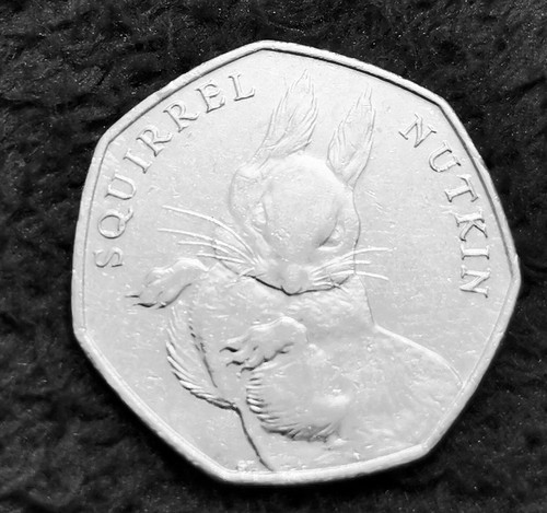 Squirrel nutkin 50p coin | eBay