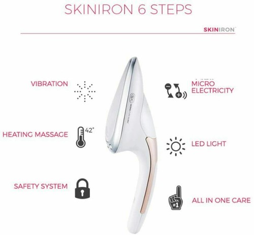 DPC Derma Pure saggy SKIN-IRON Massager Face Facial body + Cream Eye ...