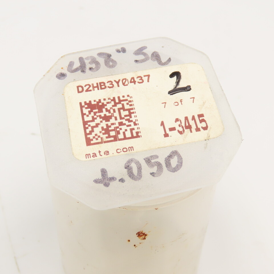 Mate Precision Tooling .437 +.050 Slug Free Heavy Duty S-7 Square Die ...