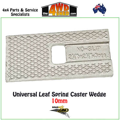 Roadsafe 4WD Universal Leaf Spring Caster Wedge 10mm | eBay Australia