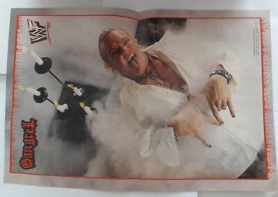 WWF Gangrel Steckbrief und Poster WWE WCW ECW | eBay