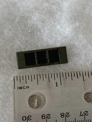 Authentic US Army Warrant Officer CWO W3 Rank BDU OD Green Insignia Pin ...