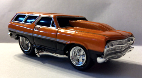 MUSCLE MACHINES 1965 - 65 CHEVELLE STATION WAGON 1/64 | eBay