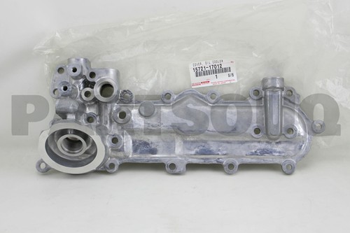 1572117012 Genuine Toyota COVER, OIL COOLER 15721-17012 | eBay