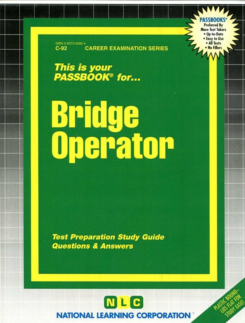 🔥🔥NEW Bridge Operator Test Practice Passbook Upcoming Civil Service NYC ...