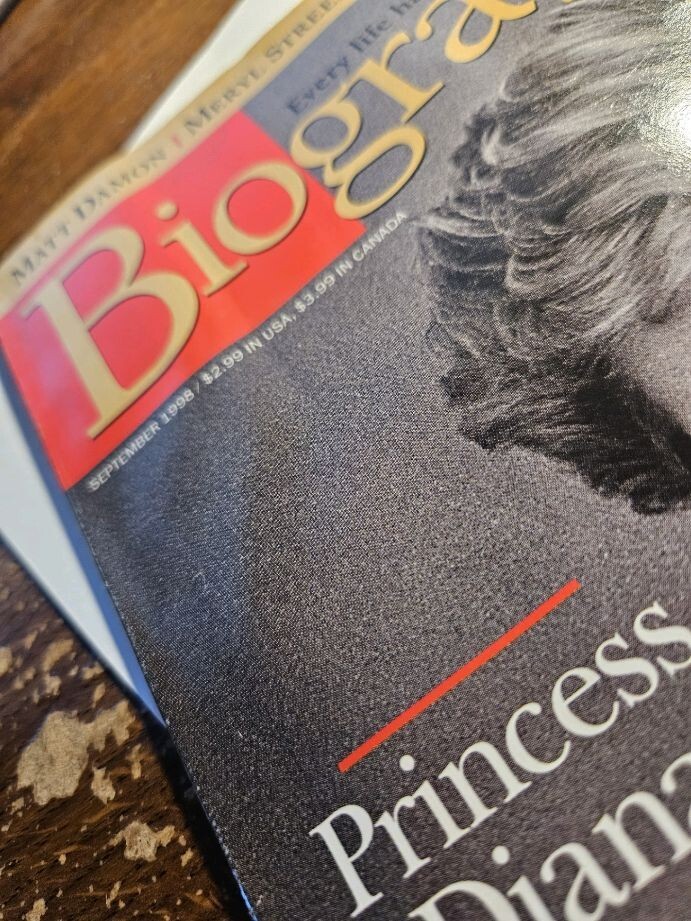Princess Diana -Biography Magazine September 1998 -A Look Back In Time ...