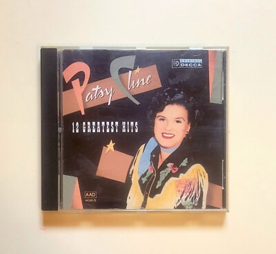 Patsy Cline 12 Greatest Hits CD Country Greatest Hits 1988 12 Song Free ...