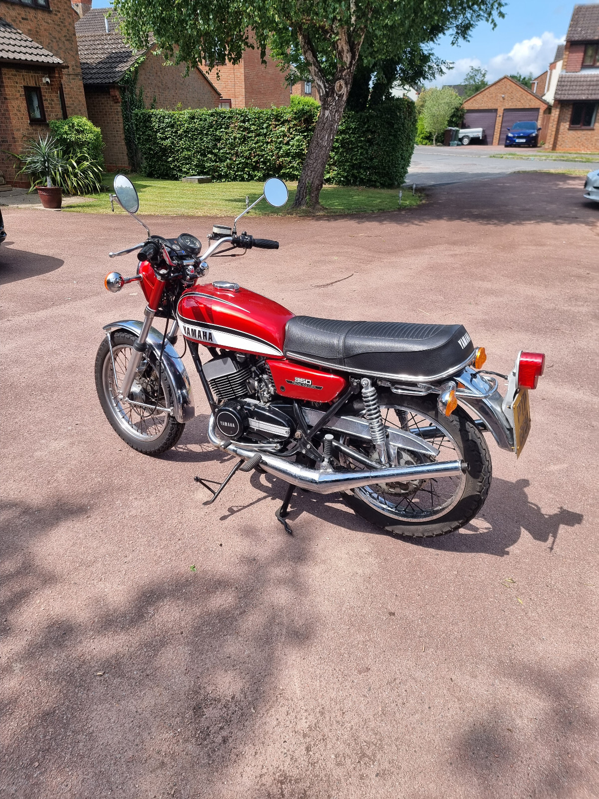 1974 Yamaha Rd 350 A Candy Red - Bike Years - 1970s