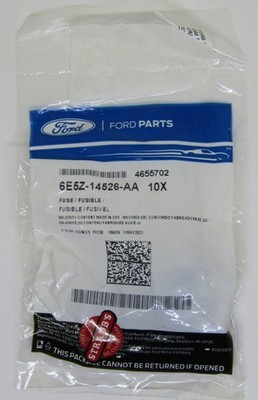 New Ford Motor Company OEM Fuse Part No. 6E5Z-14526-AA Sold ...