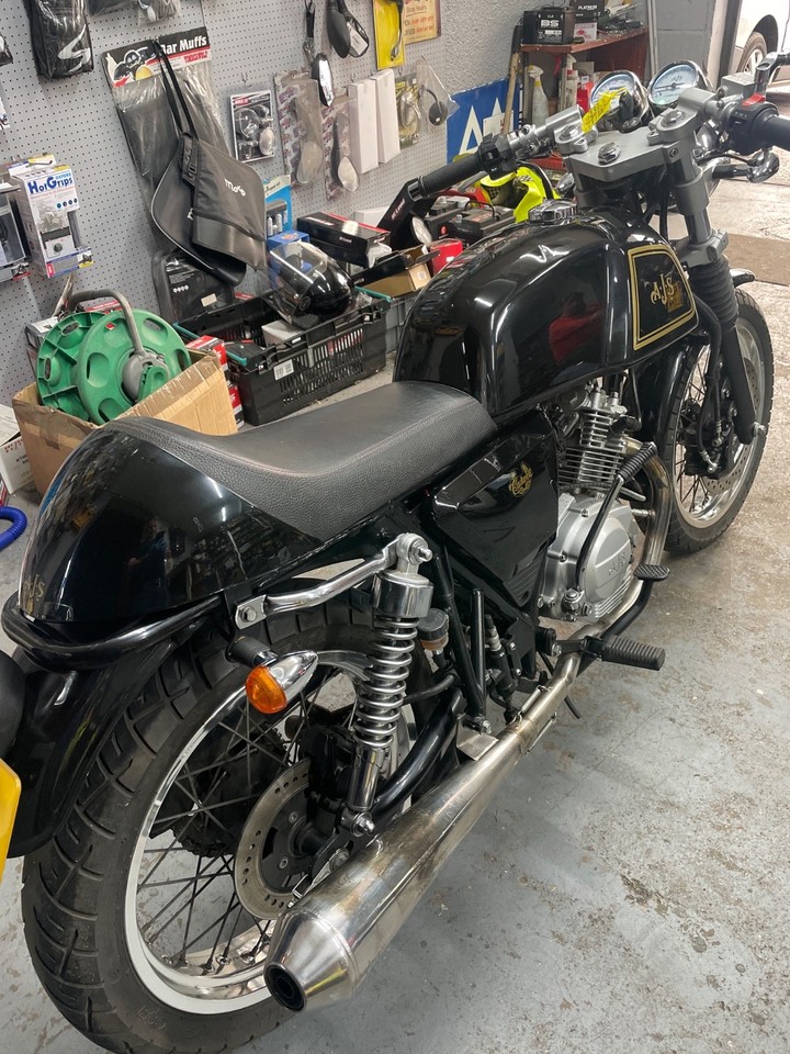 AJS cadwell clubman 125cc retro 125 motorcycle learner modern classic ...