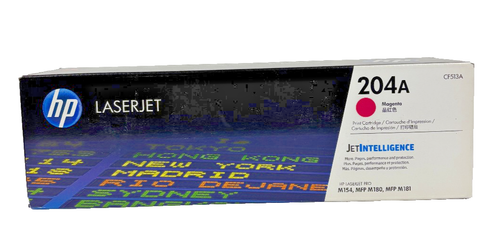 CF513A 204A Magenta Toner Cartridge For HP LaserJet Pro M154 M180 M181 ...