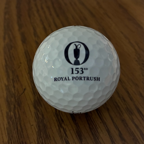 2025 British Open Logo Golf Ball - 153rd Royal Portrush - NEW | eBay