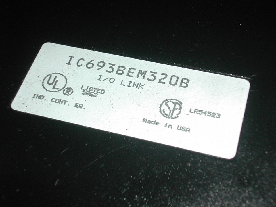 GE Fanuc IC693BEM320B I/O Link Module slave 90-30 PLC USED CHEAP (S7 ...