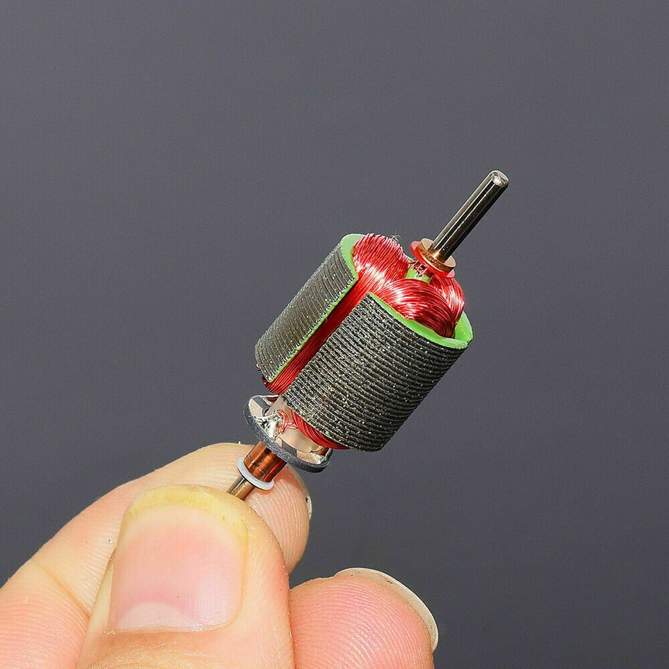 DC9V-18V 12V 16V 11200RPM High Speed Dual 2mm Shaft Axis Mini Electric ...