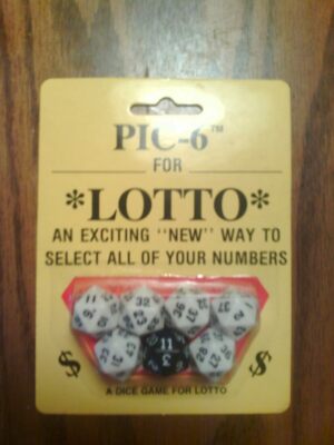Lottery Number Pick Dice Game 20 Sided Dice Pic 6 For Lotto (from 1989 ...