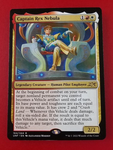 1x Captain Rex Nebula | Unfinity | MTG Magic Cards | eBay
