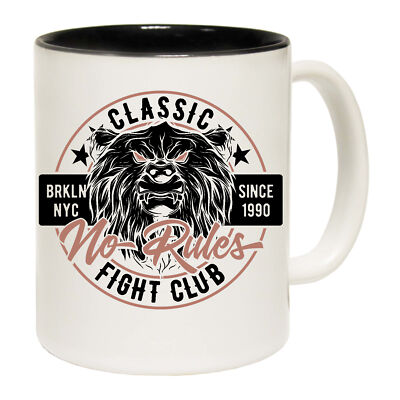 No Rules Fight Club Nyc Boxing Novelty Funny Coffee Cup Mugs Mug GIFT ...