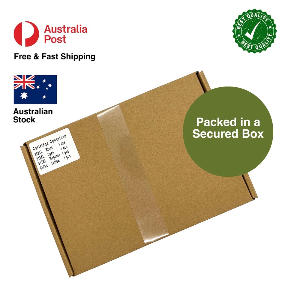 Compatible 812XL 812 XL Ink Cartridge For EPSON WF7830 WF7840 7845 ...