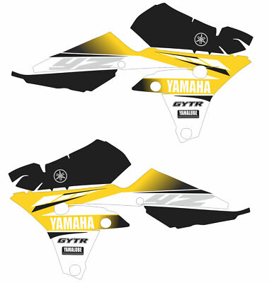 Graphic kit for 2014-2017 Yamaha YZ450f YZ 450f Shroud Graphics Decal ...